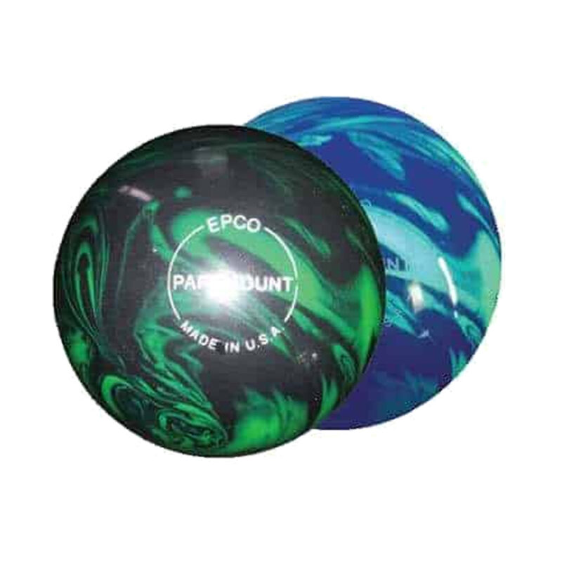 EPCO Paramount Marbleized Glow Candlepin Bowling Balls (Set of 4 ...